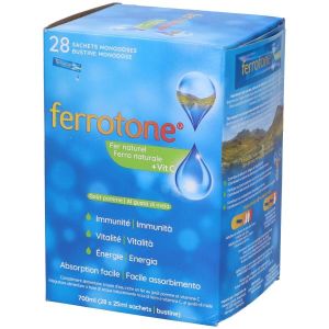 Ferrotone Apple 28 Bustine Da 5mg Di Ferro Altamente Assimilabile Gusto ...